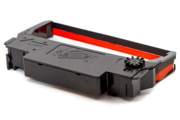 ERC-38 Ink Ribbon Cassette (Black/Red) for Kitchen Order Printers