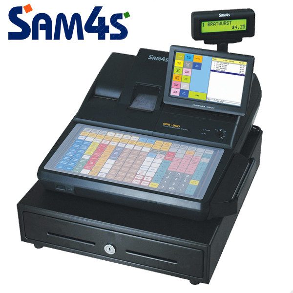 Sam4s SPS-520FT Hybrid Cash Register